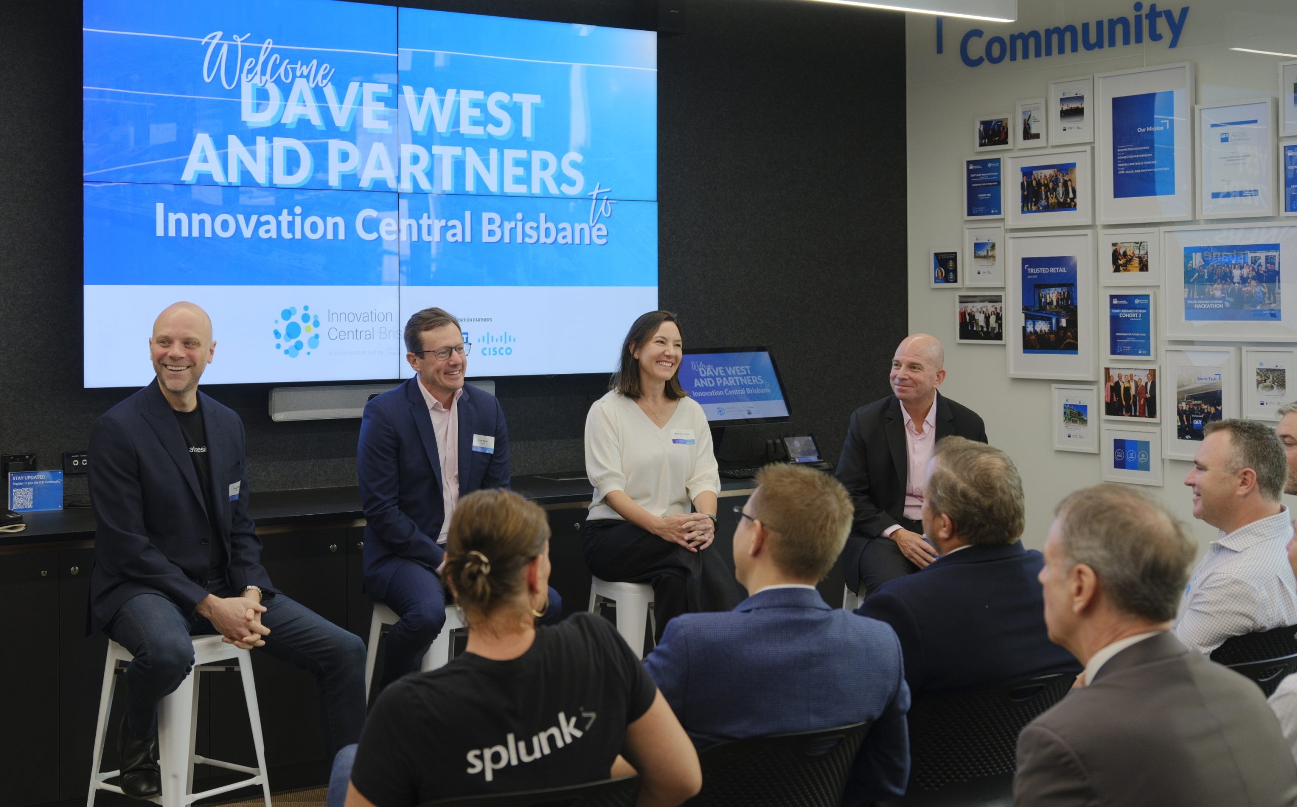 Dave West Visits Innovation Central Brisbane - Innovation Central Brisbane